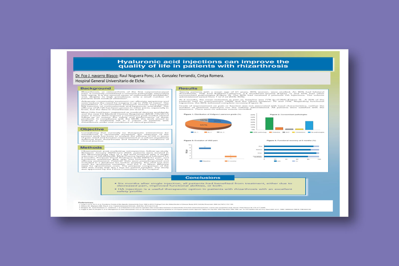 Las inyecciones de ácido hialurónico pueden mejorar la calidad de vida ...